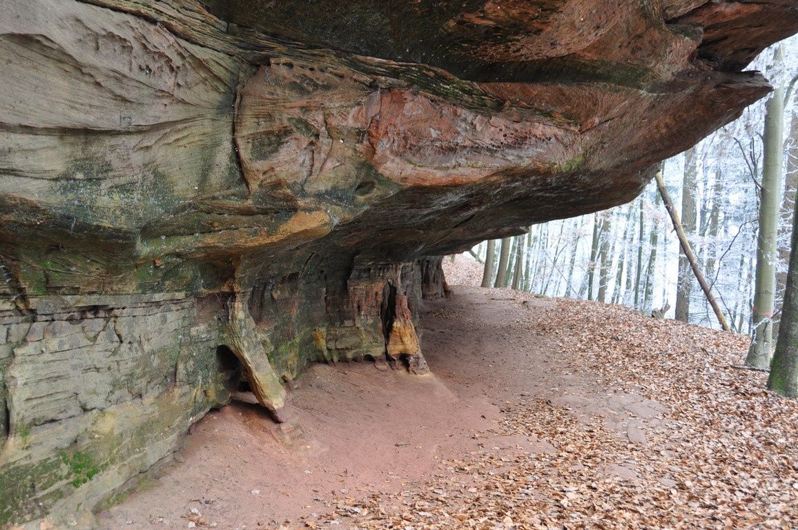 La Barre Rocheuse de L'Altschlossfelsen - Palatinat - 1ère partie