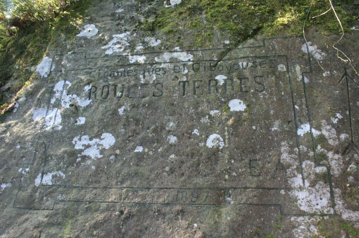 LES ROUGES TERRES et LES HAUTES RELEVEES - gigantesques et giboyeuses....