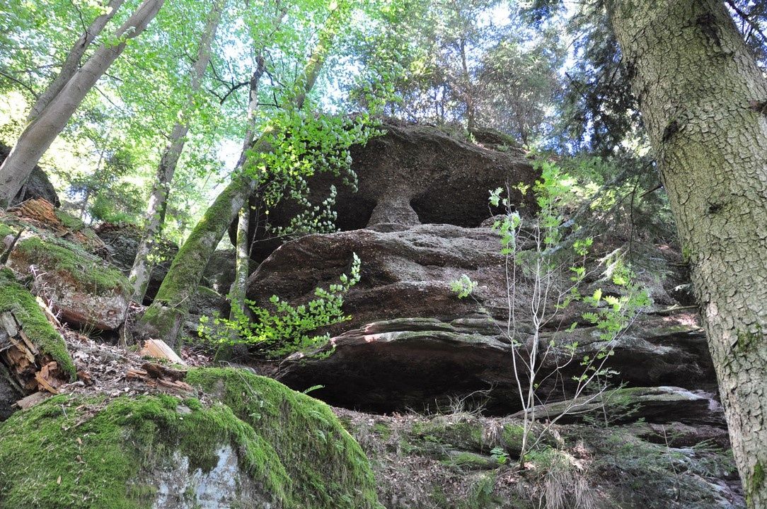 La Barre Rocheuse et la grotte de la Schanzkammer de Harreberg