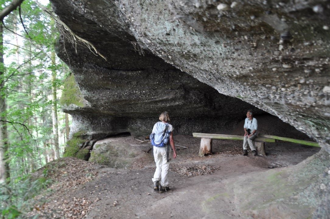 La Barre Rocheuse et la grotte de la Schanzkammer de Harreberg