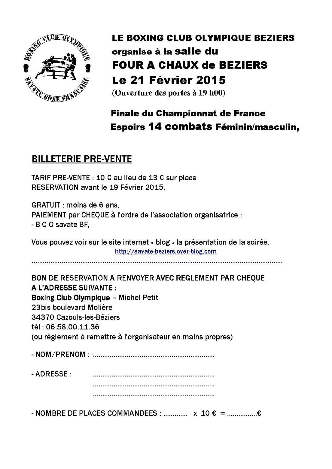 Le blog du club de Savate Boxe Française du Biterrois - Ce blog est ...