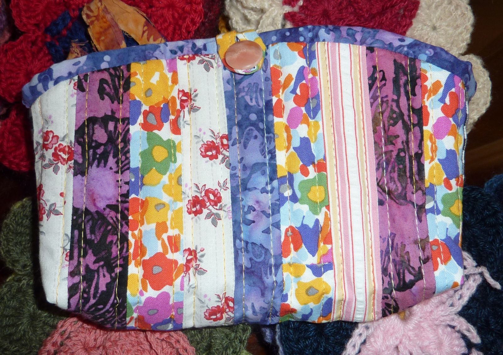 Tuto COUTURE : trousse patchwork simple #2 - Je tricotine, nous tricotinons