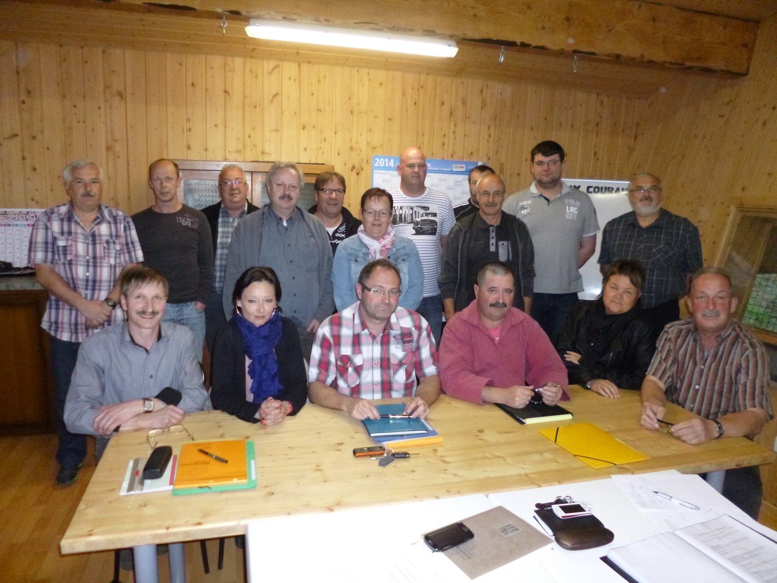 Christian Seibert, nouveau président de l’Intersociété - VOLMUNSTER