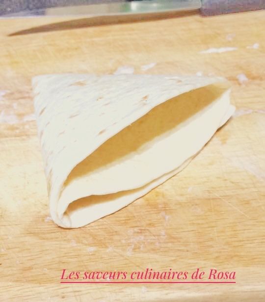 Triangles de fajitas frits - Les saveurs culinaires de Rosa