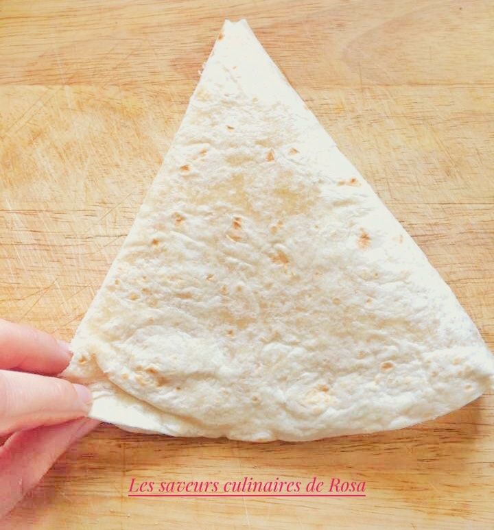 Triangles de fajitas frits - Les saveurs culinaires de Rosa