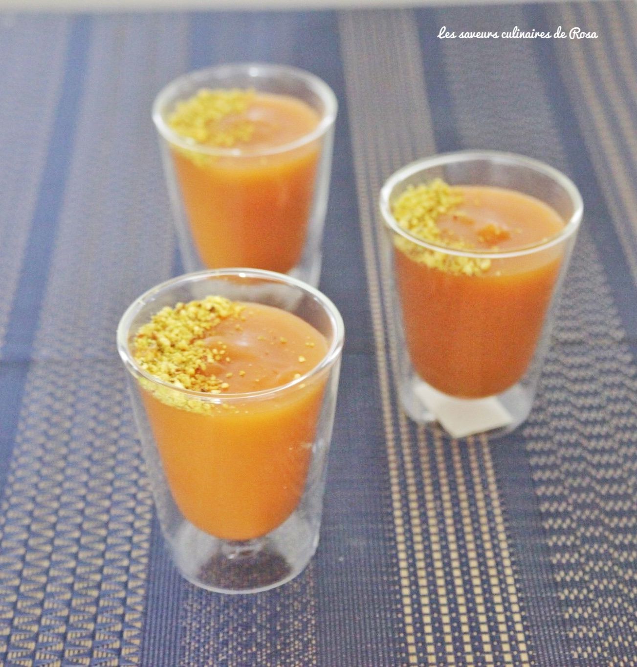 Palouza kamar eddine (à la pâte d'abricot) - Les saveurs culinaires de Rosa