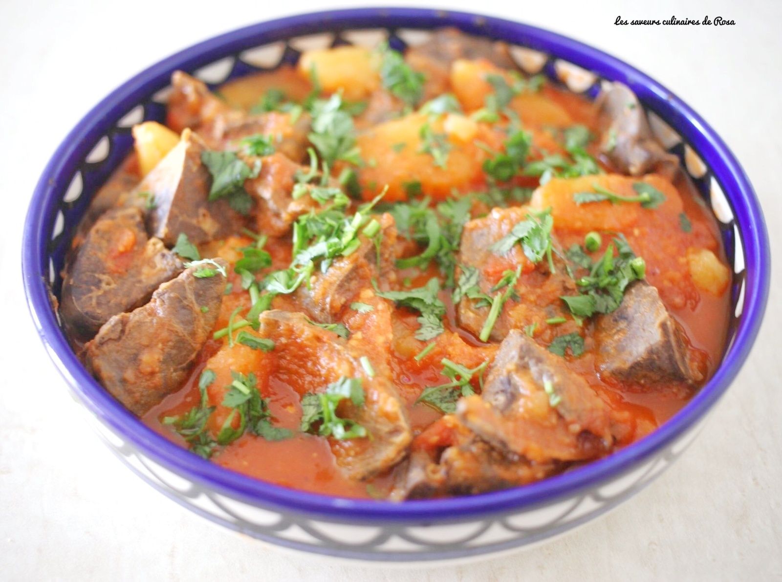 Klaya constantinoise (poumons d'agneau en sauce) - Les saveurs ...