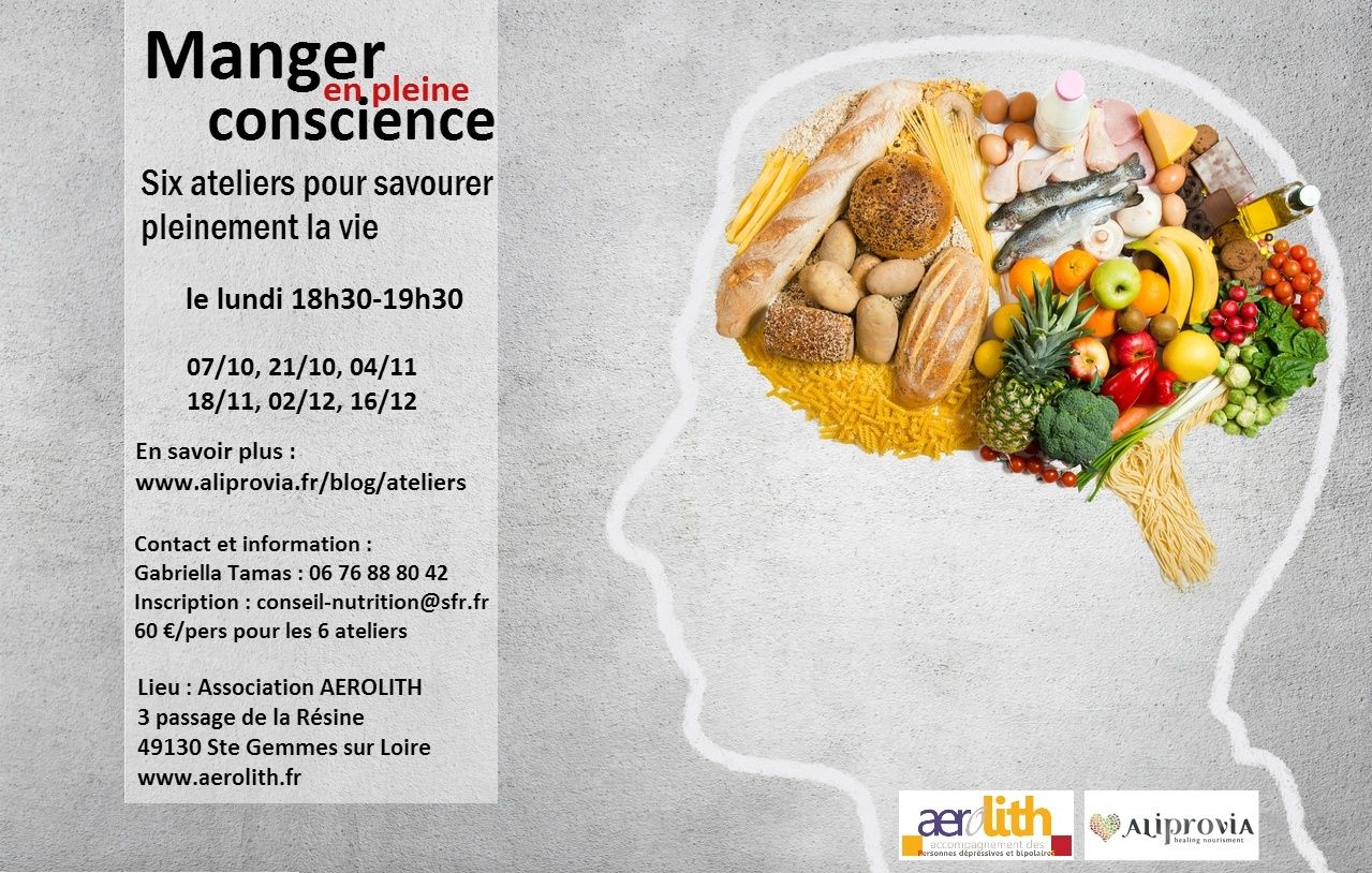 Ateliers Manger en Pleine Conscience - Atelier Cuisine Bio