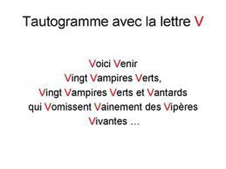 Les défis d’Anaïs #5 - Le tautogramme - Association Mosaïque - Toul (54)