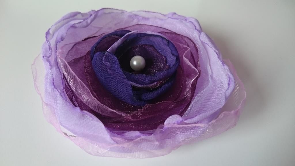 Fleurs en tissu, le tuto!