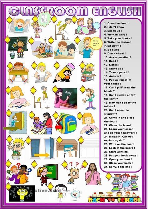 CLassroom Orders - Mrs Mousset