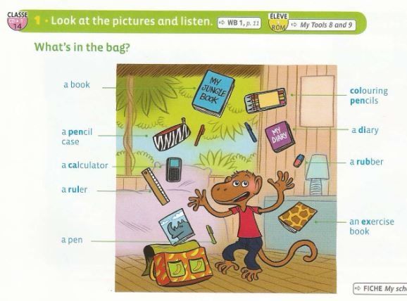 CLassroom Orders - Mrs Mousset