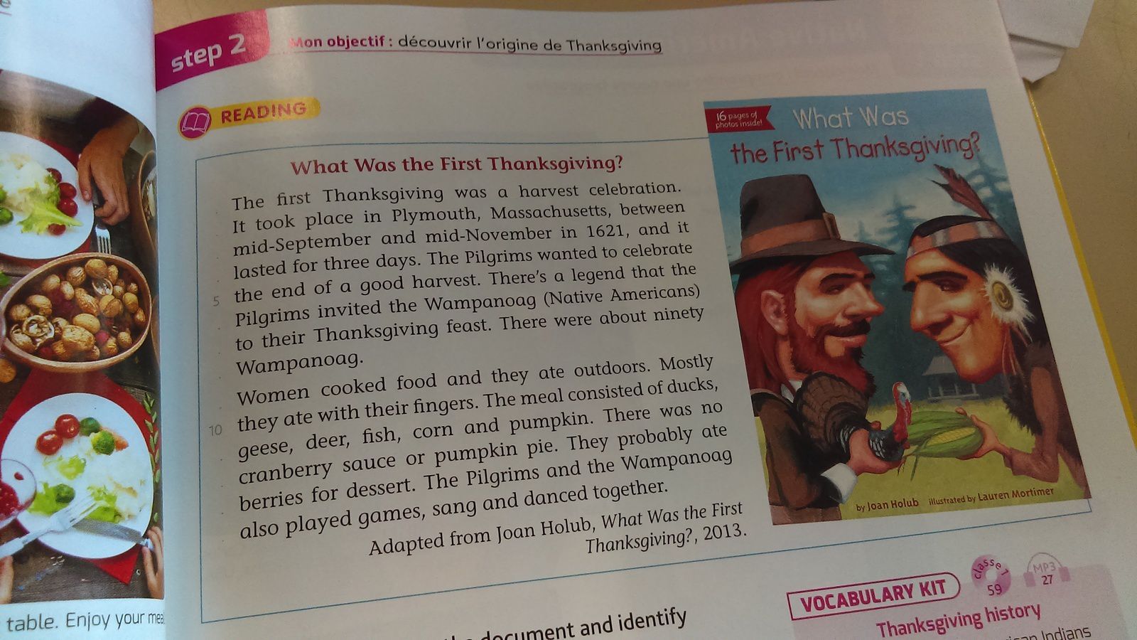 Thanksgiving - Mrs Mousset