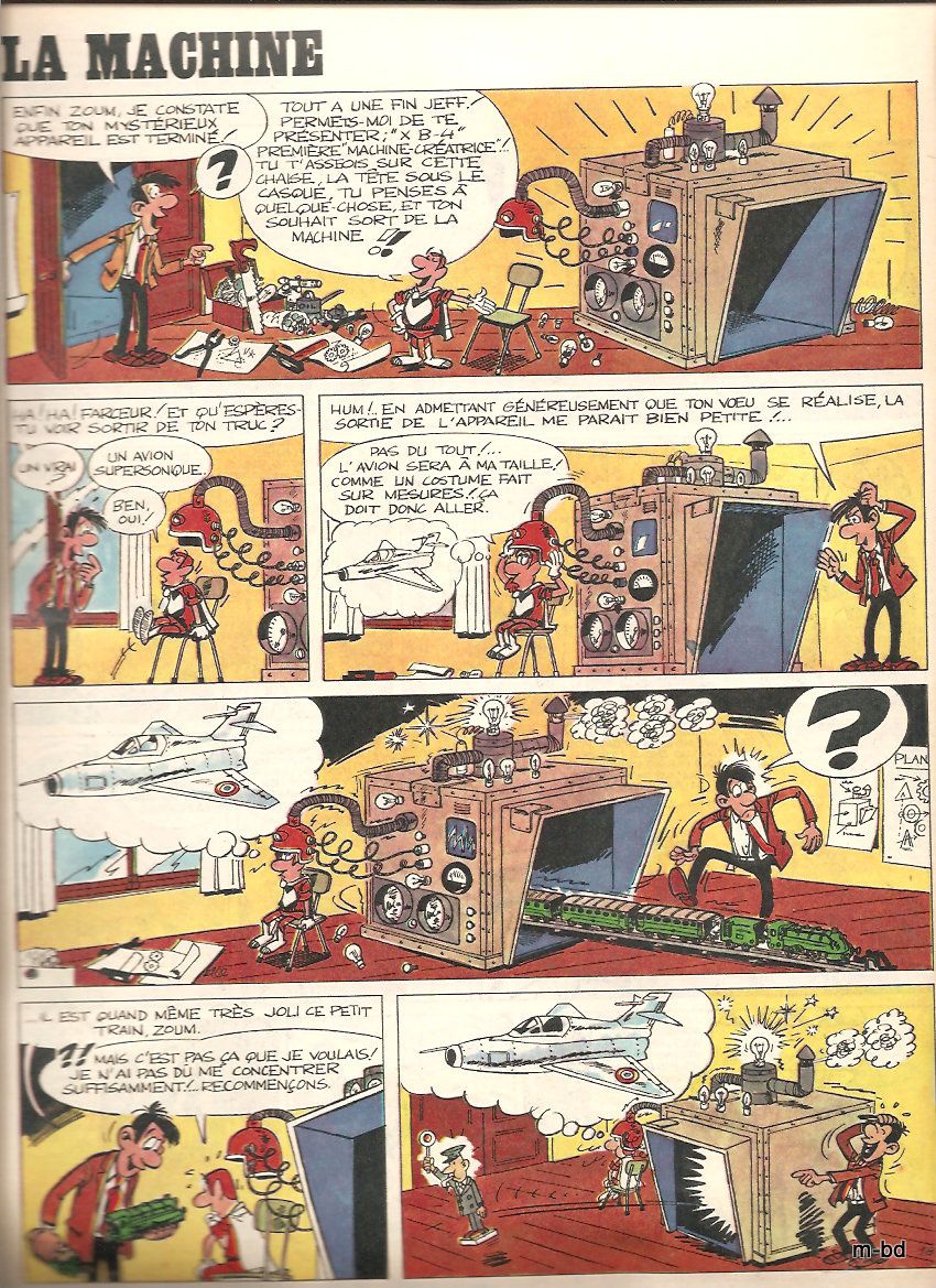 la machine par Pat Mallet - Le blog de m-bd