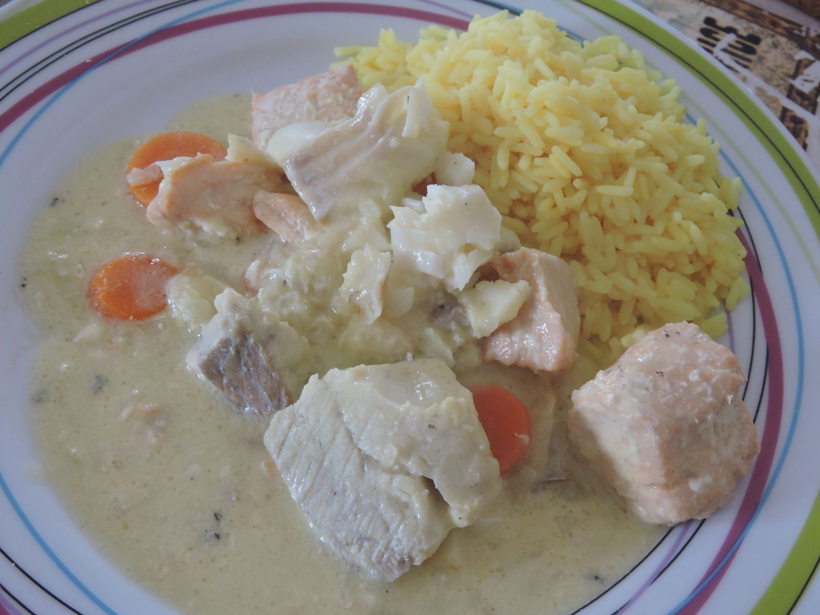 Blanquette de poisson - La petite gourmandise d'Alex