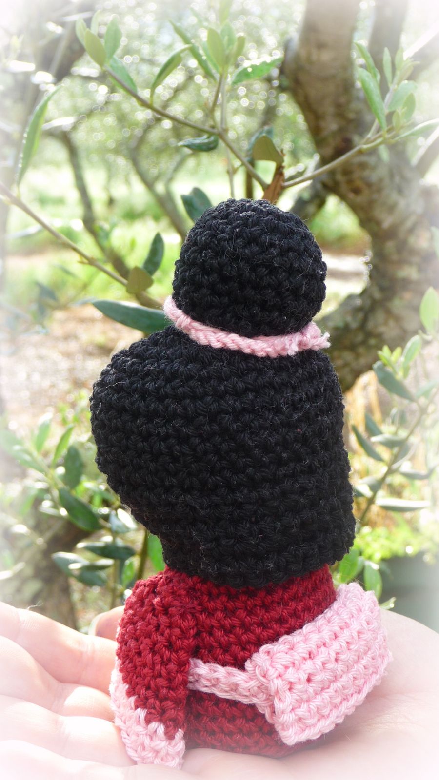 Kokeshi amigurumi - Alindria'Style
