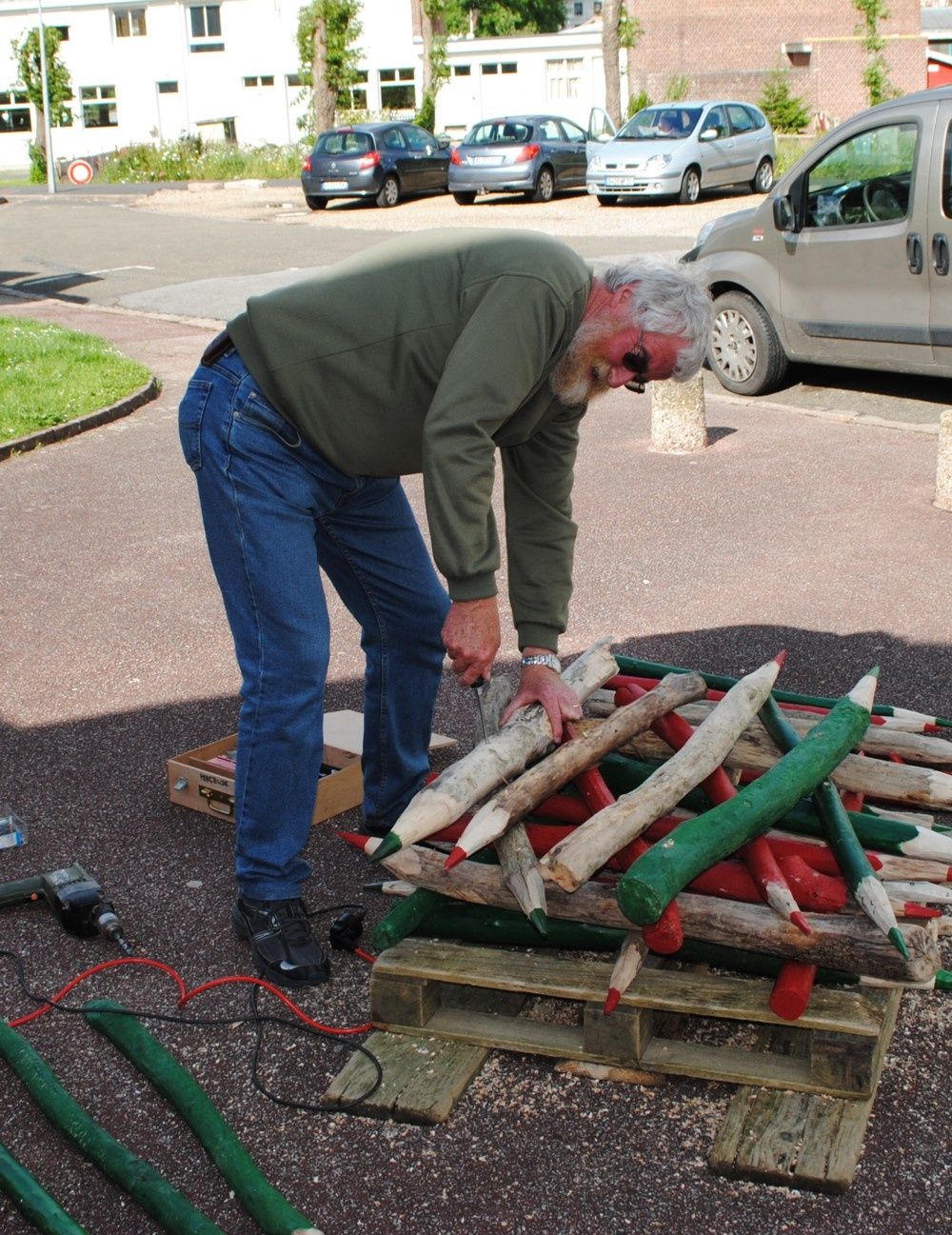 Le "mikado" offert pour le 40ème anniversaire du PNR des Boucles de la ...