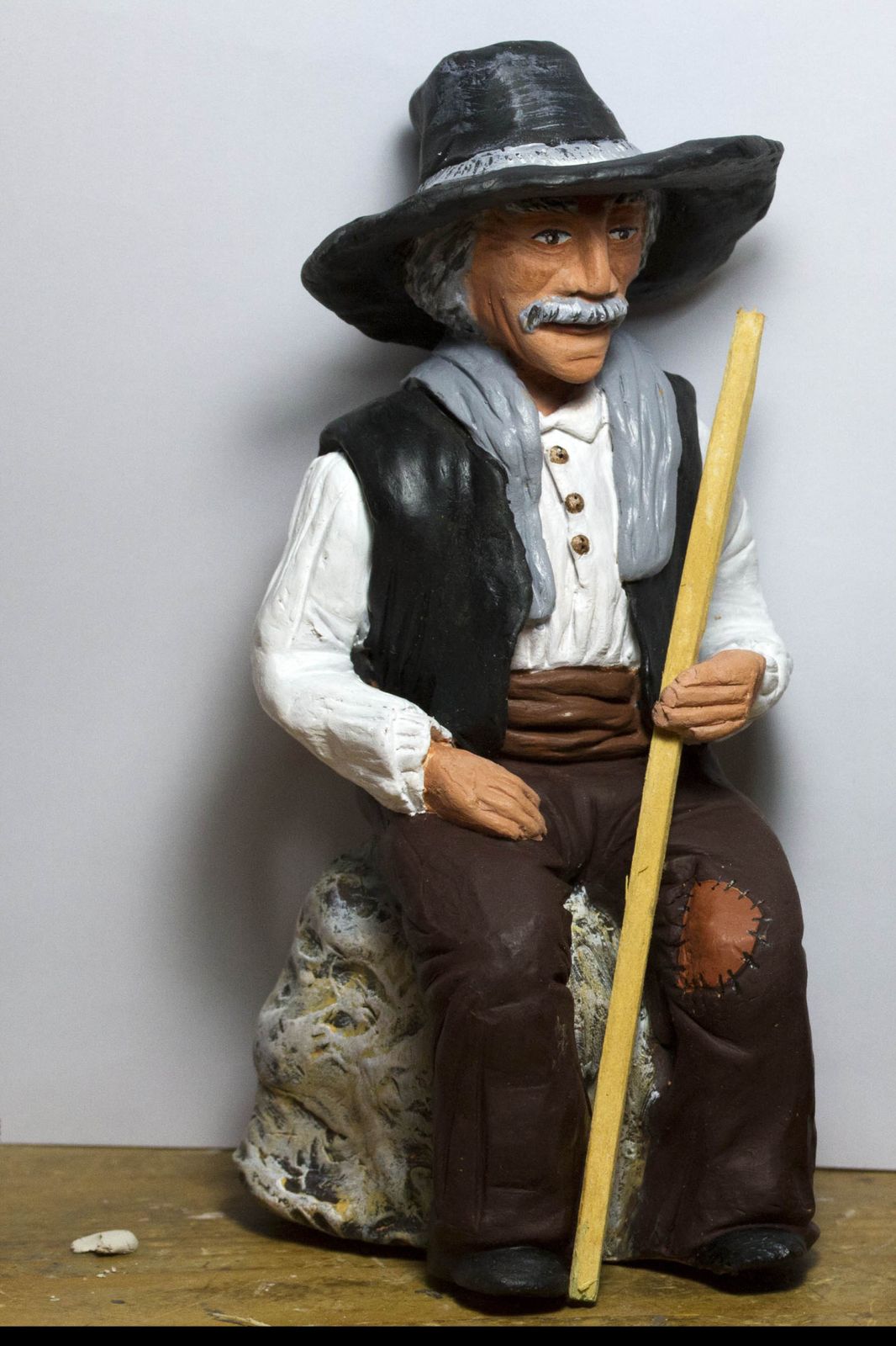 mon premier santon (août 2012) - crèche provençale et santons Evelyne ...