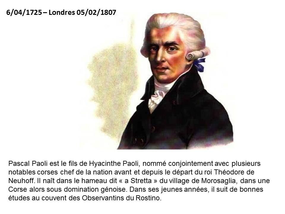 Pascal Paoli - Corse91470