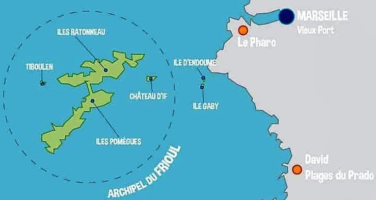 Marseille - L'archipel du Frioul - Baronne Samedi
