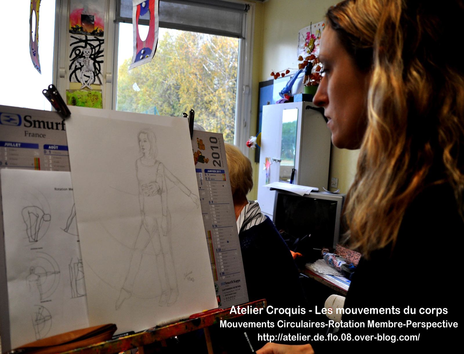 Croquis De Mouvements Du Corps