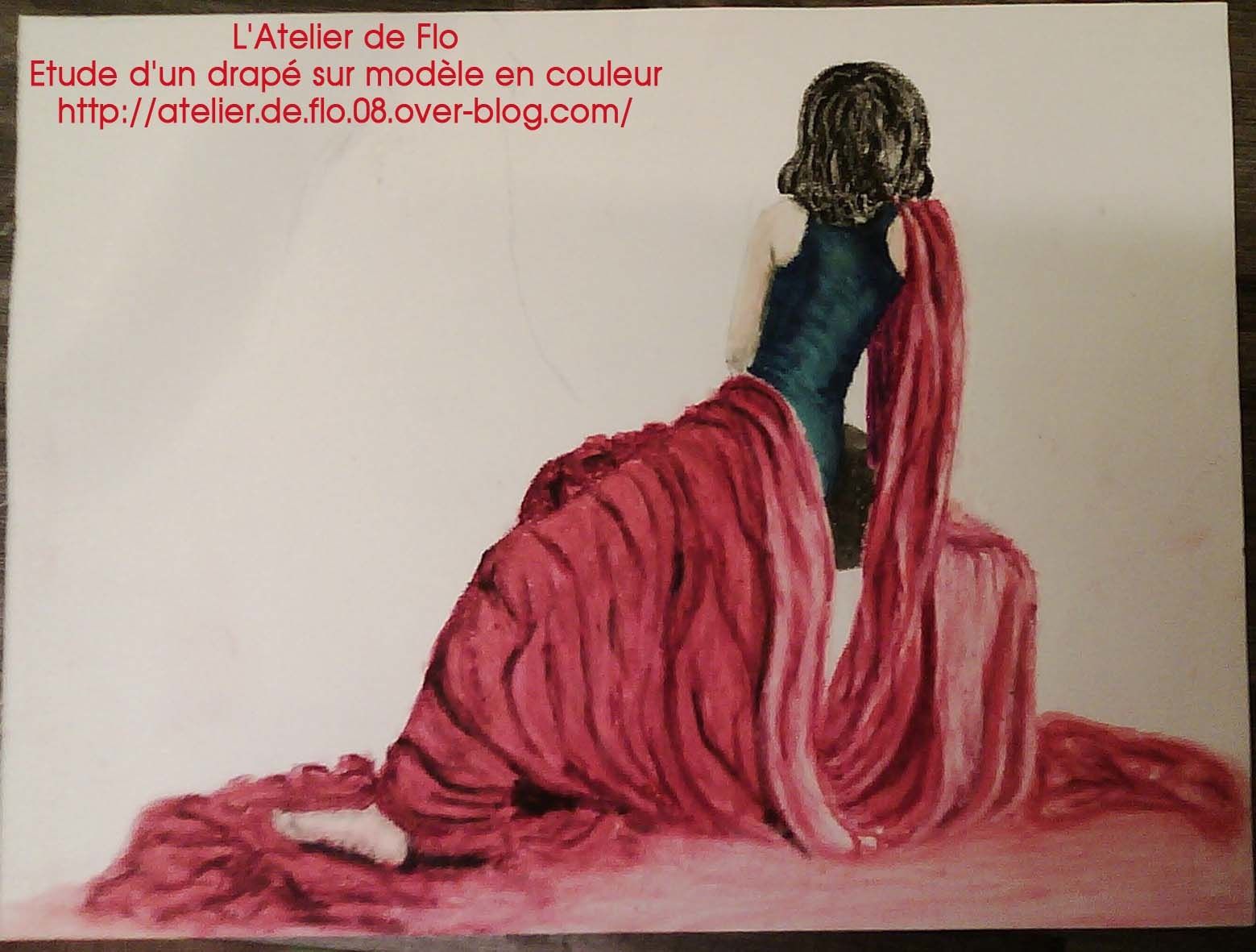Le drapé sur modèle - L'Atelier de Flo.M