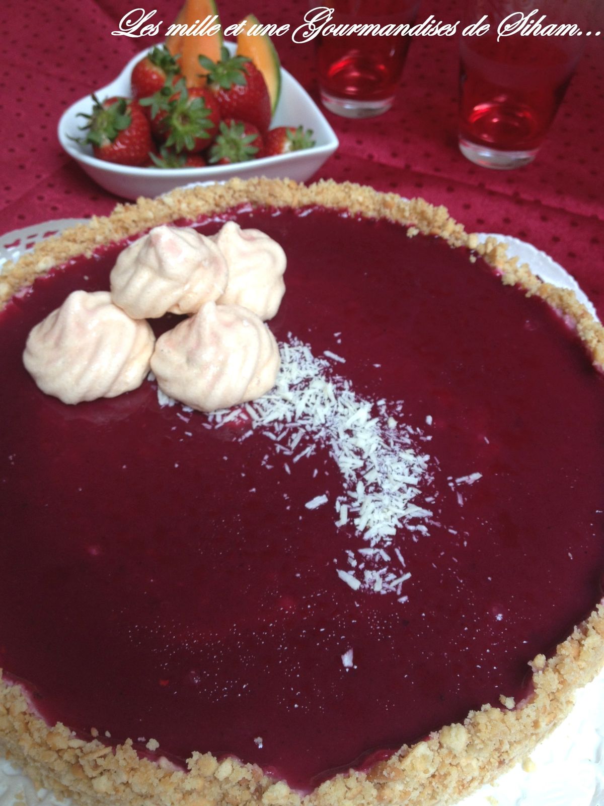 Cheesecake aux fruits rouges...