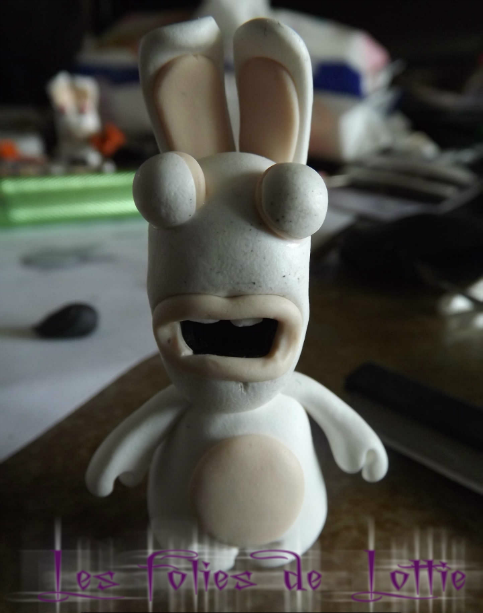 Tuto Lapins crétins par Les folies de Lottie