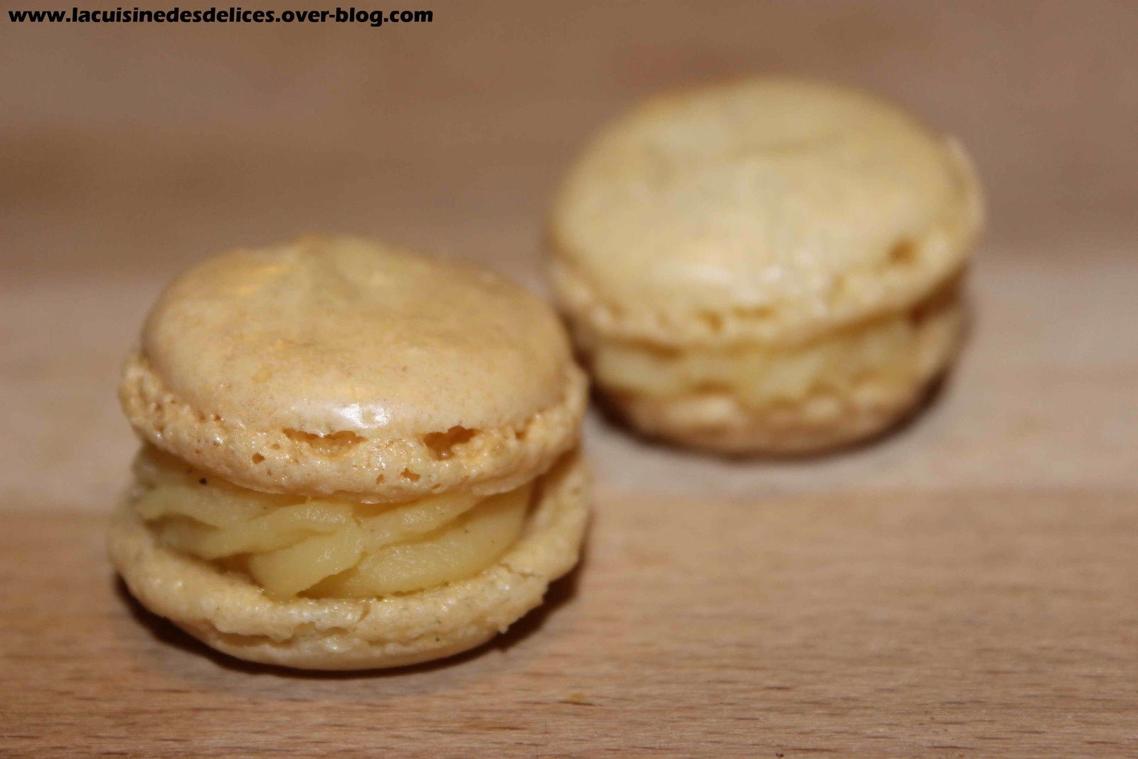 MACARONS VANILLE - La cuisine des délices