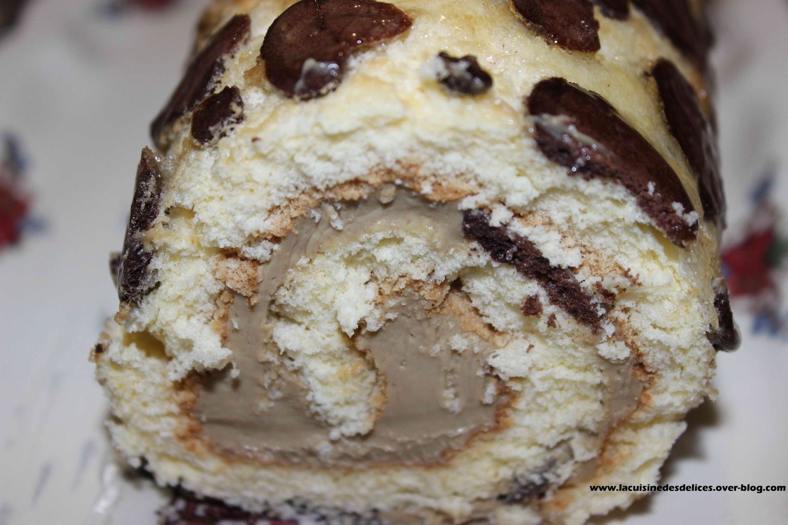 GÂTEAU ROULE PANTHÈRE AU CAFÉ - La cuisine des délices