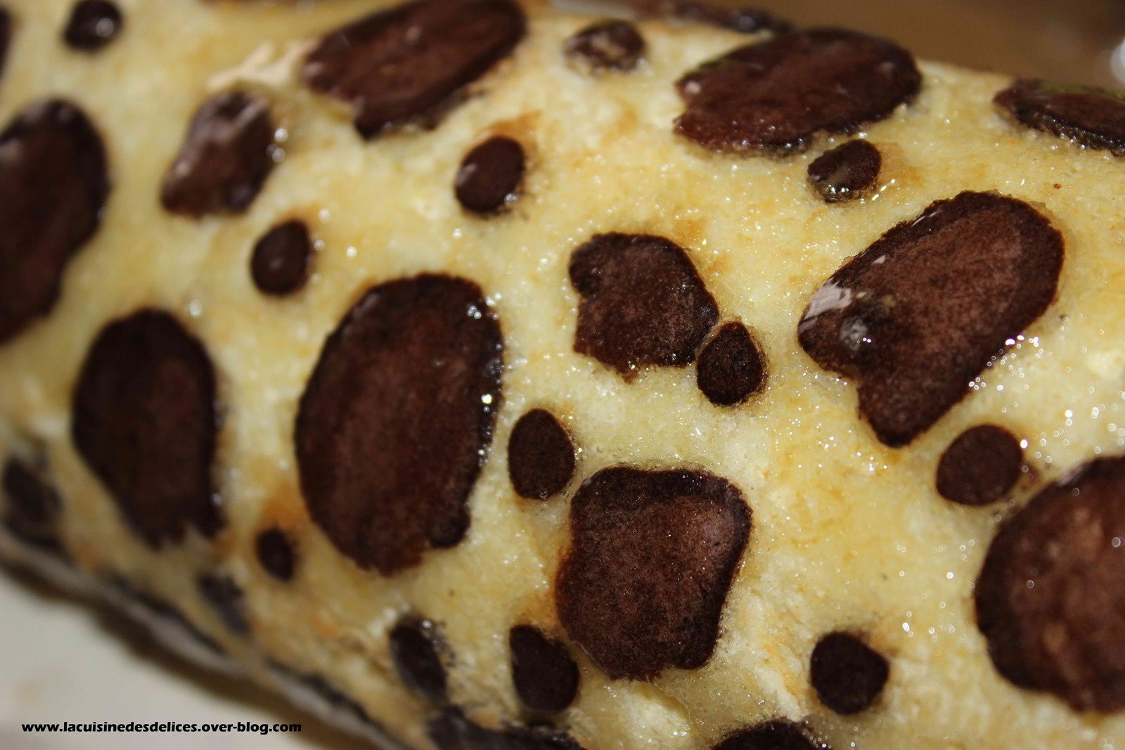 GÂTEAU ROULE PANTHÈRE AU CAFÉ - La cuisine des délices