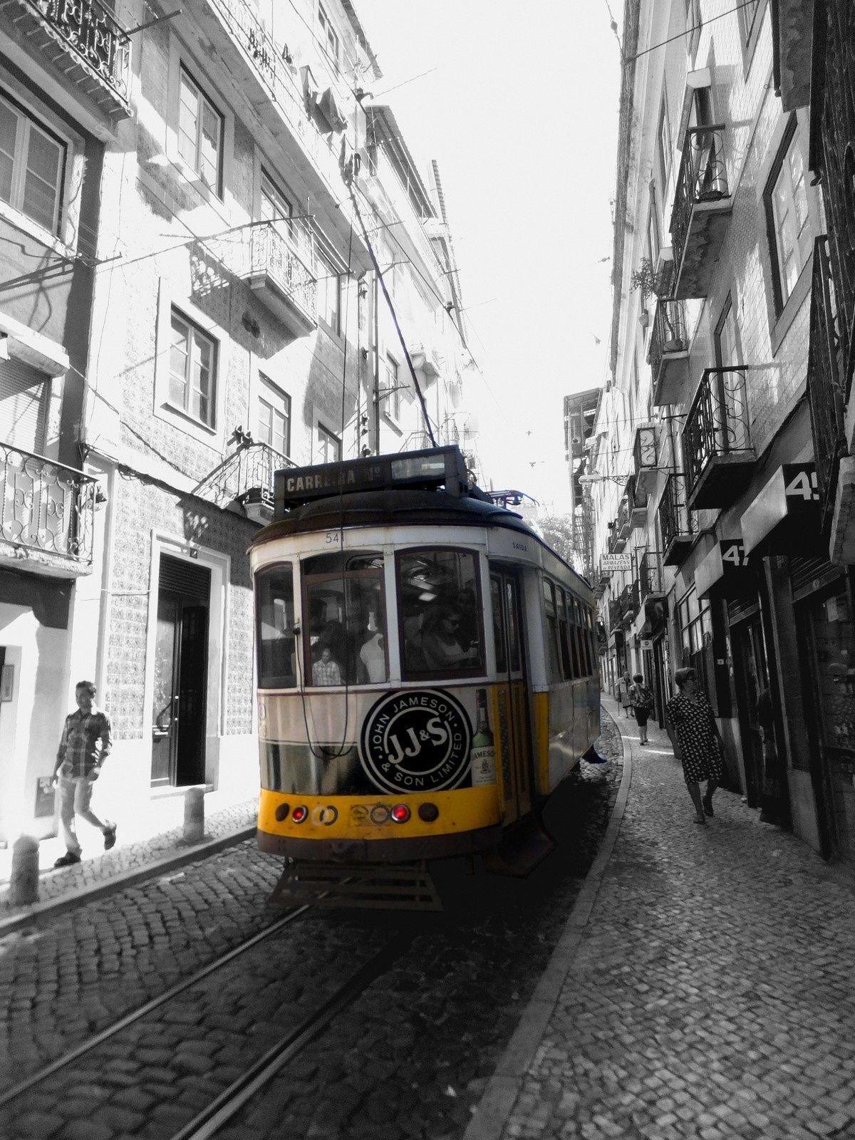 La ligne 12E du Tram de Lisbonne - Les Randos de Caco