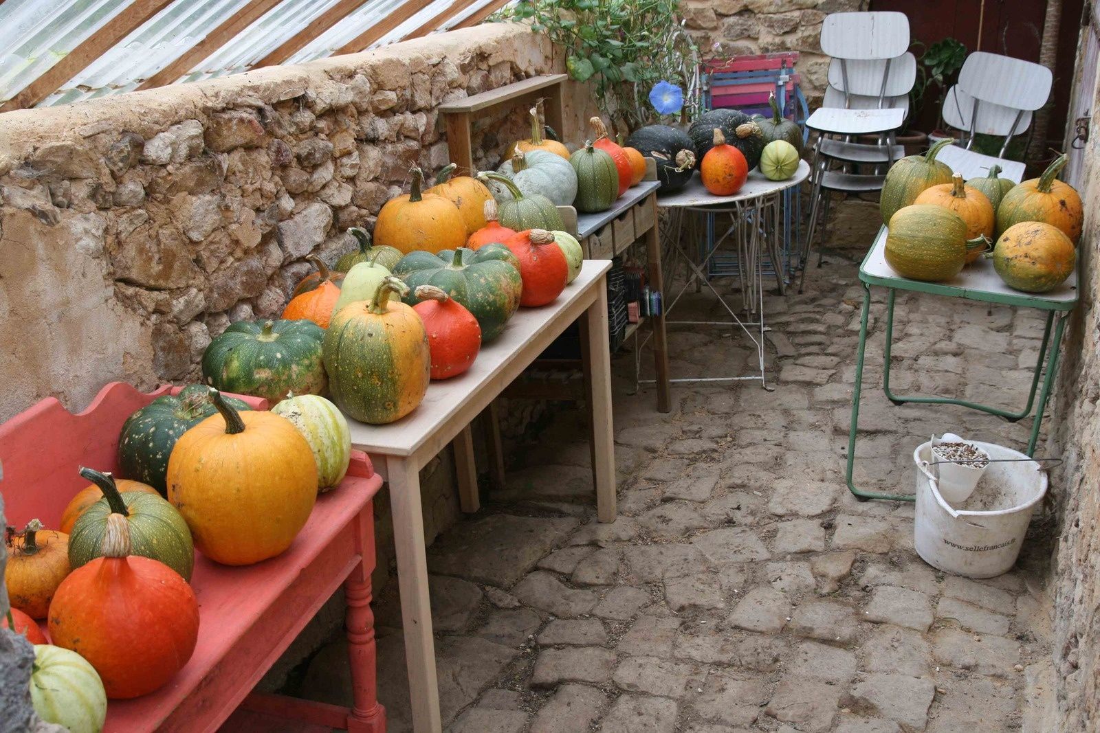 Début de tuilage - La Rheveri