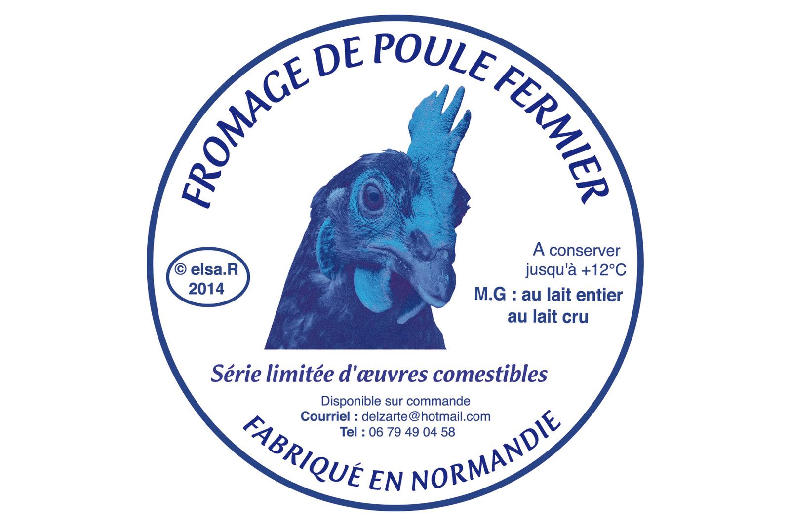 20 Octobre 2014 - FROMAGE DE POULE FERMIER - elsa.R