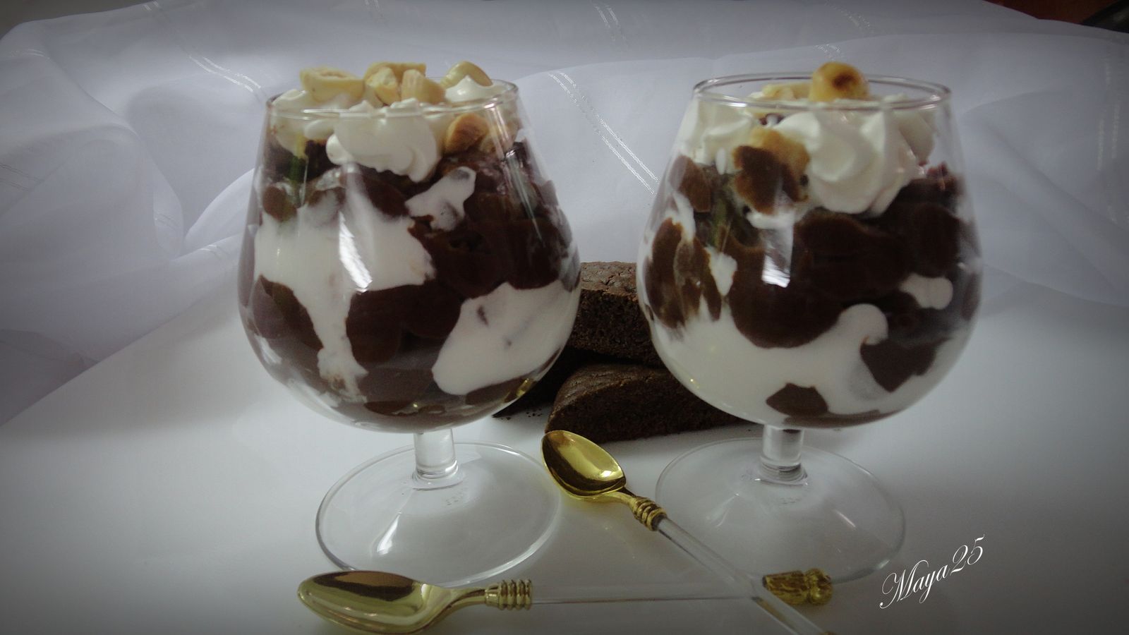 Crème dessert au chocolat(ma dernière recette sur mon blog) - Blogdoumaya