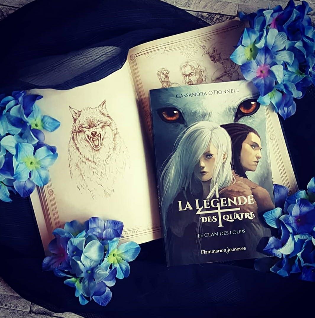 La légende des 4, tome 1 : Le clan des loups - Cassandra O'donnell - My ...