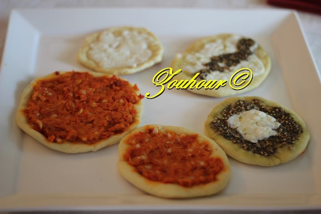 Manakiches aux kichèks - La Cuisine de AMAL