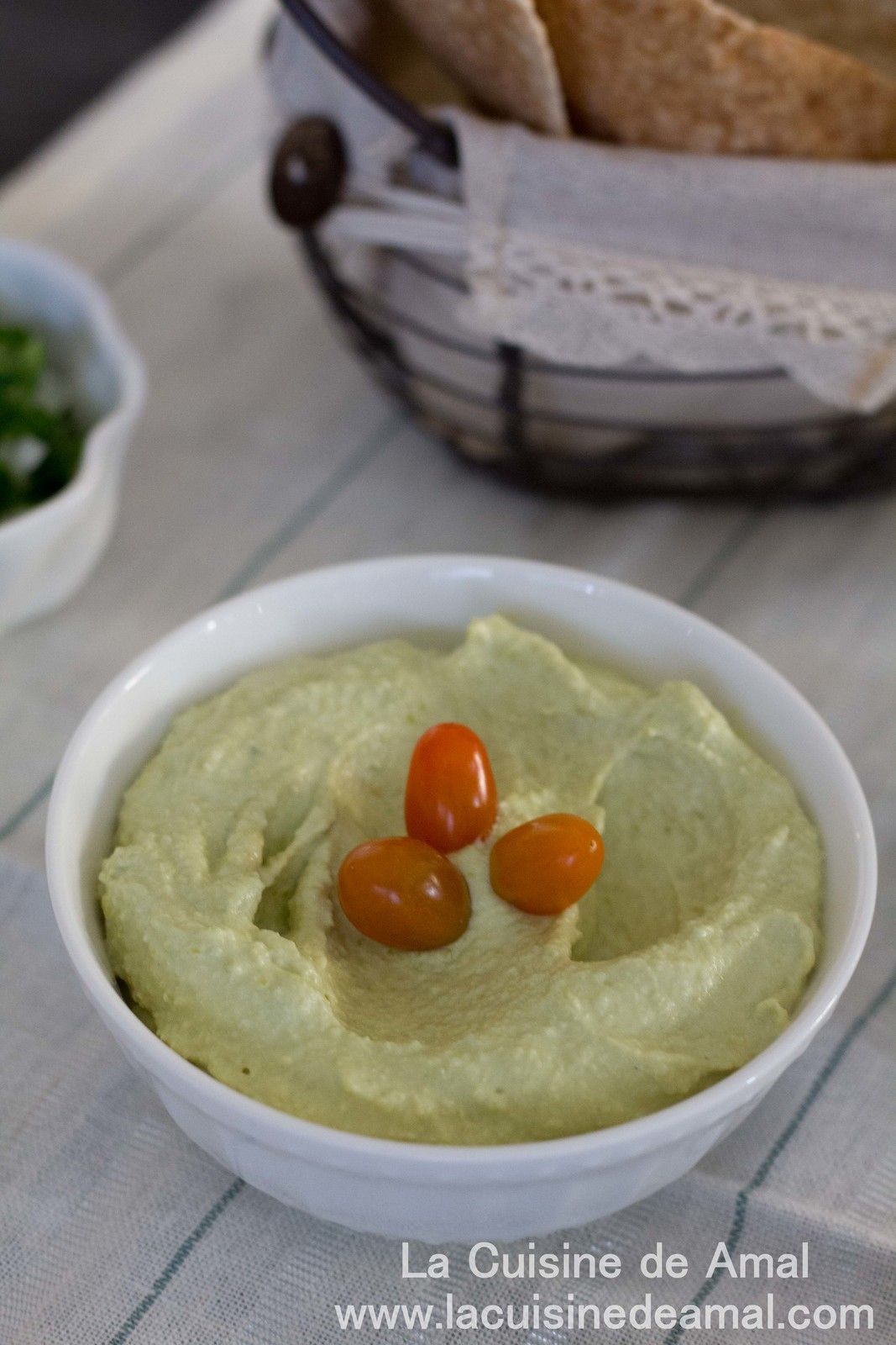 FÈVES VERTE EN DIP, OU TREMPETTE - La Cuisine de AMAL