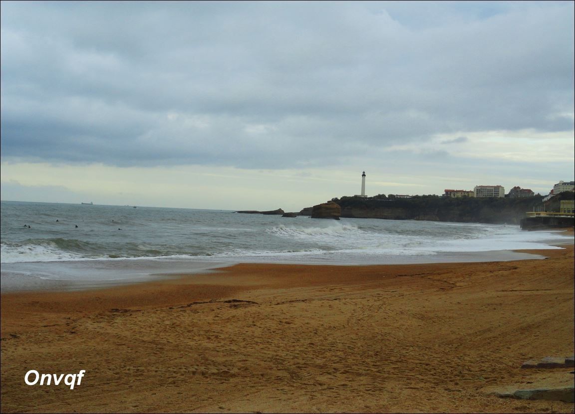 Grande plage, Biarritz (Pyrénées-Atlantiques 64) A - ONVQF.over-blog.com