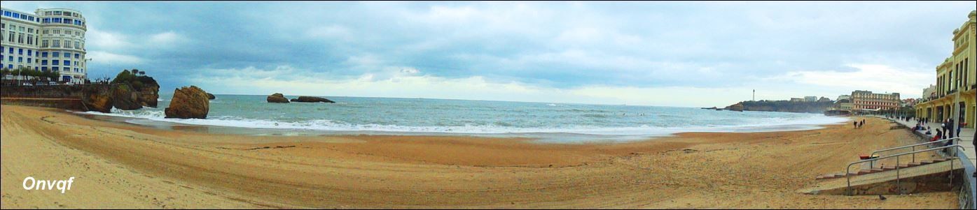 Grande plage, Biarritz (Pyrénées-Atlantiques 64) A - ONVQF.over-blog.com