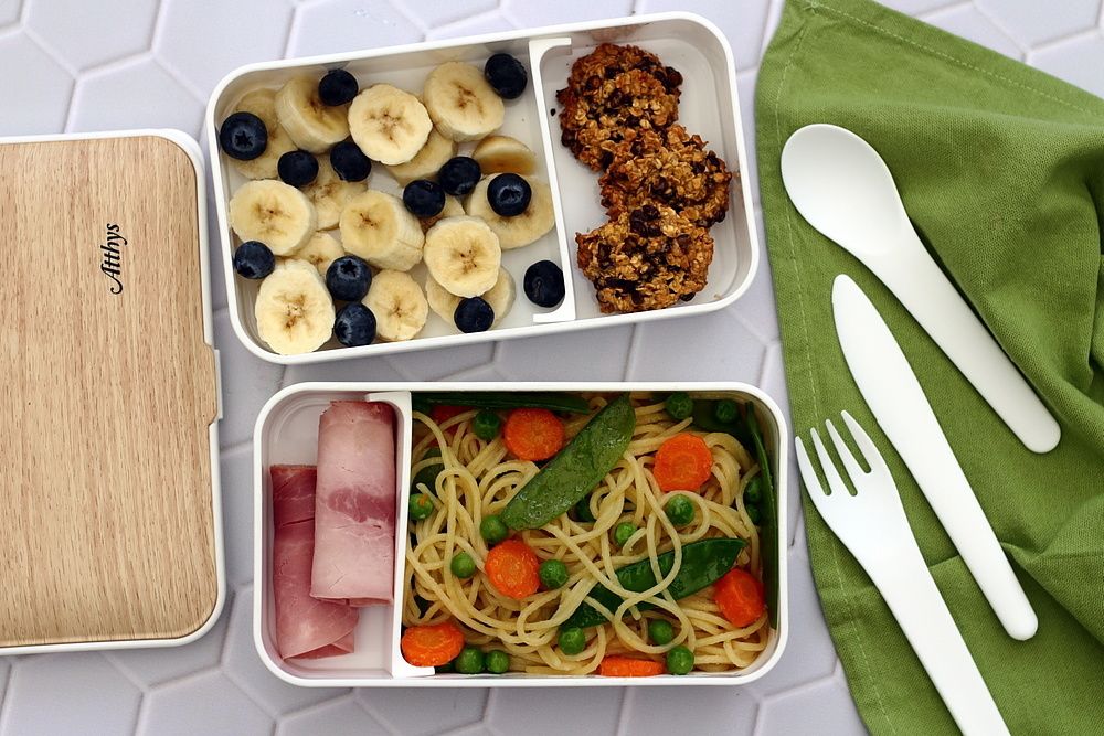 Lunch box de printemps facile, rapide et équilibrée - Amandine Cooking