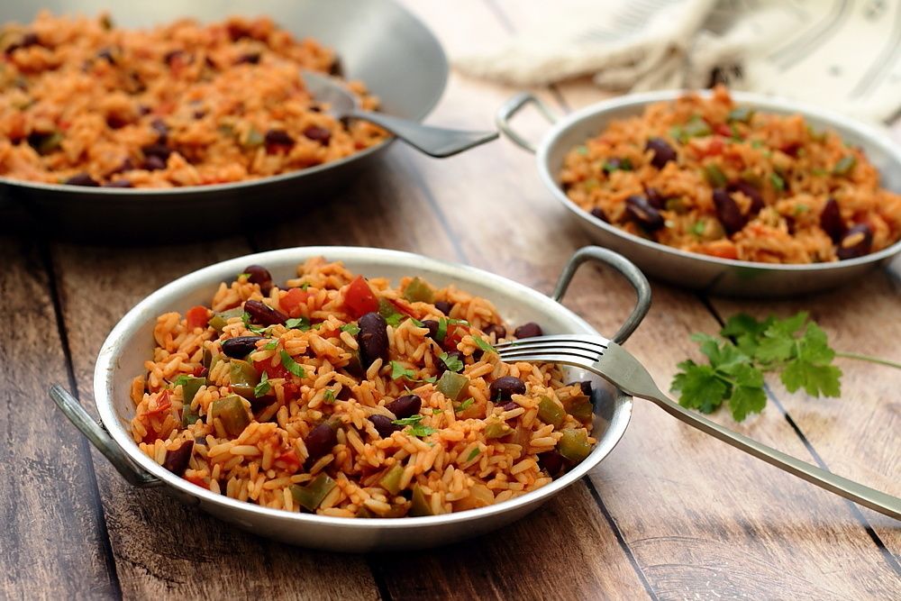 Riz cajun aux haricots rouges - Amandine Cooking
