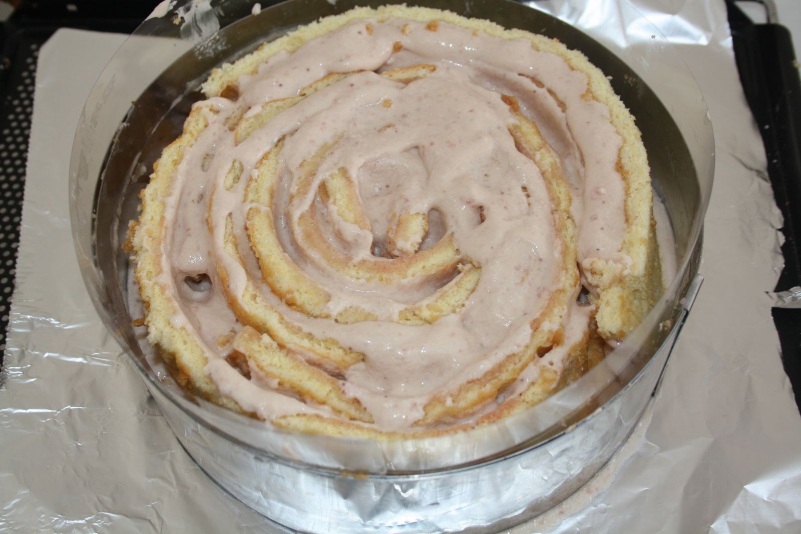 TIRAMISU FRAISE REVISITE - RELIGIEUSE ET TARTE CATIN