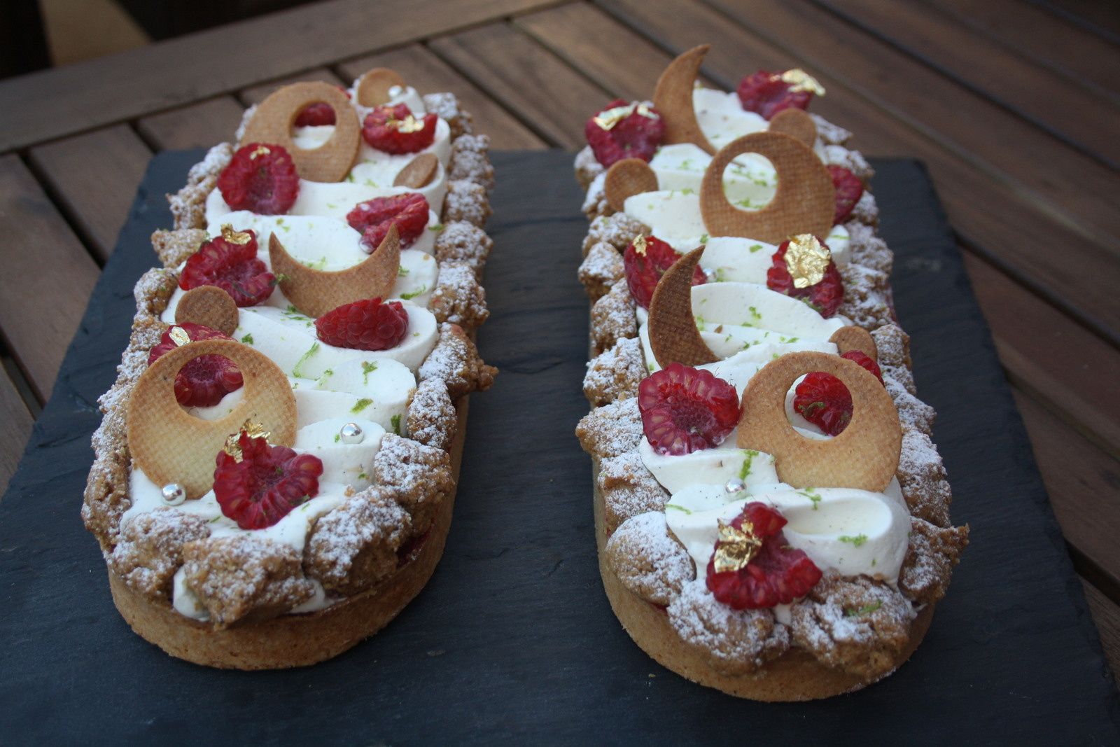 LA TARTE DE XAVIER (framboise, citron, vanille, tonka) - RELIGIEUSE ET ...