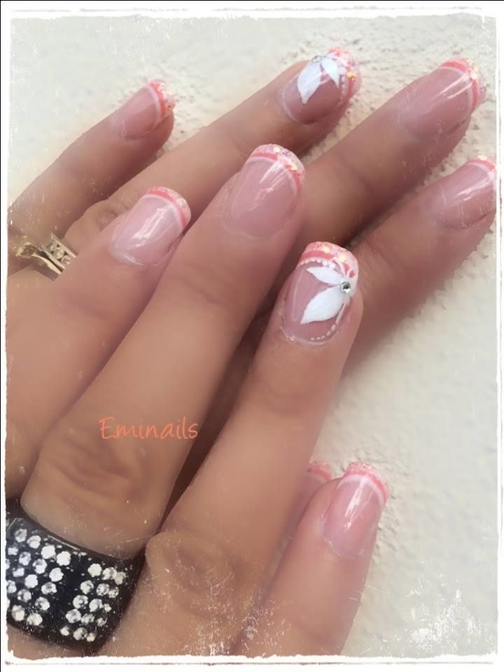 French double corail - Eminails Art