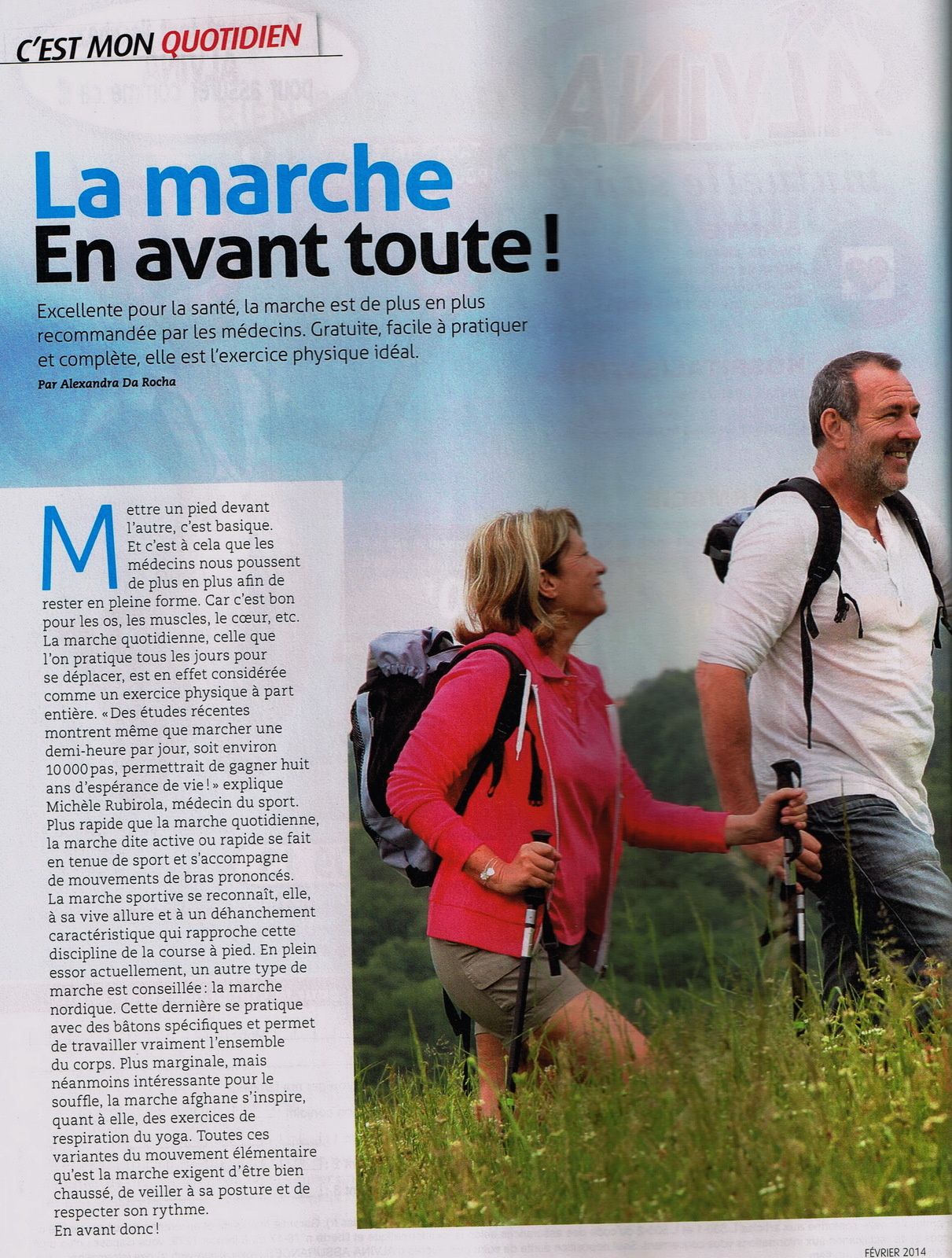 Les Bienfaits de la marche... - Le blog de Maryse "MARCHONS" 2018