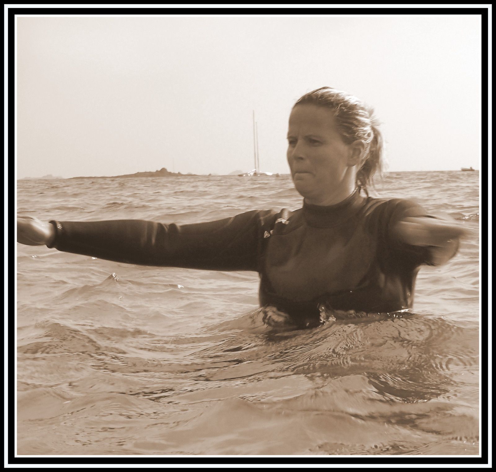 PAS DIX MAIS QUARANTE - Marche aquatique Bréhec , Trestel, Rosaires