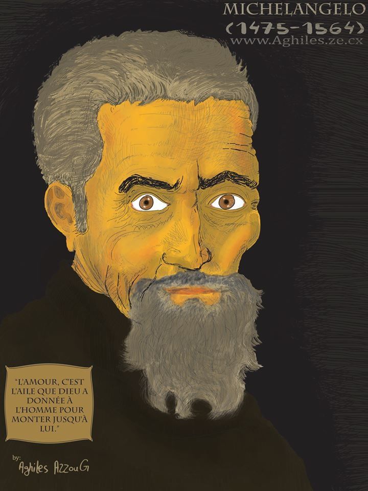 Michel Ange -Michelangelo - Aghiles AZZOUG