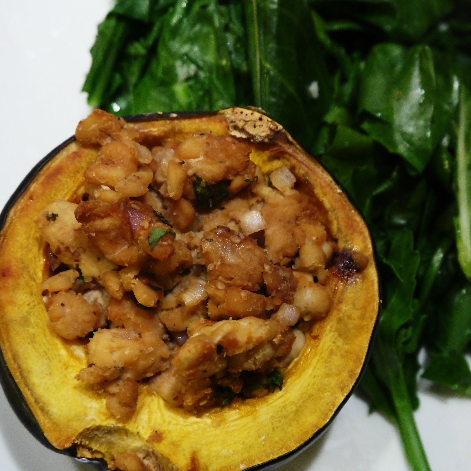 Courge acorn farcie au tempeh - Le blog de l'AMAP Le Panier Moderne de ...