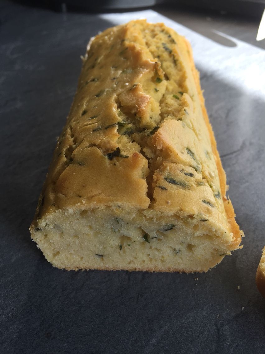 Cake au basilic - Les recettes d'Aurélie